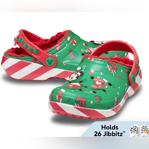 CROCS | Shoes | Crocs Kids Mickey Mouse Holiday Lined Clog | Poshmark